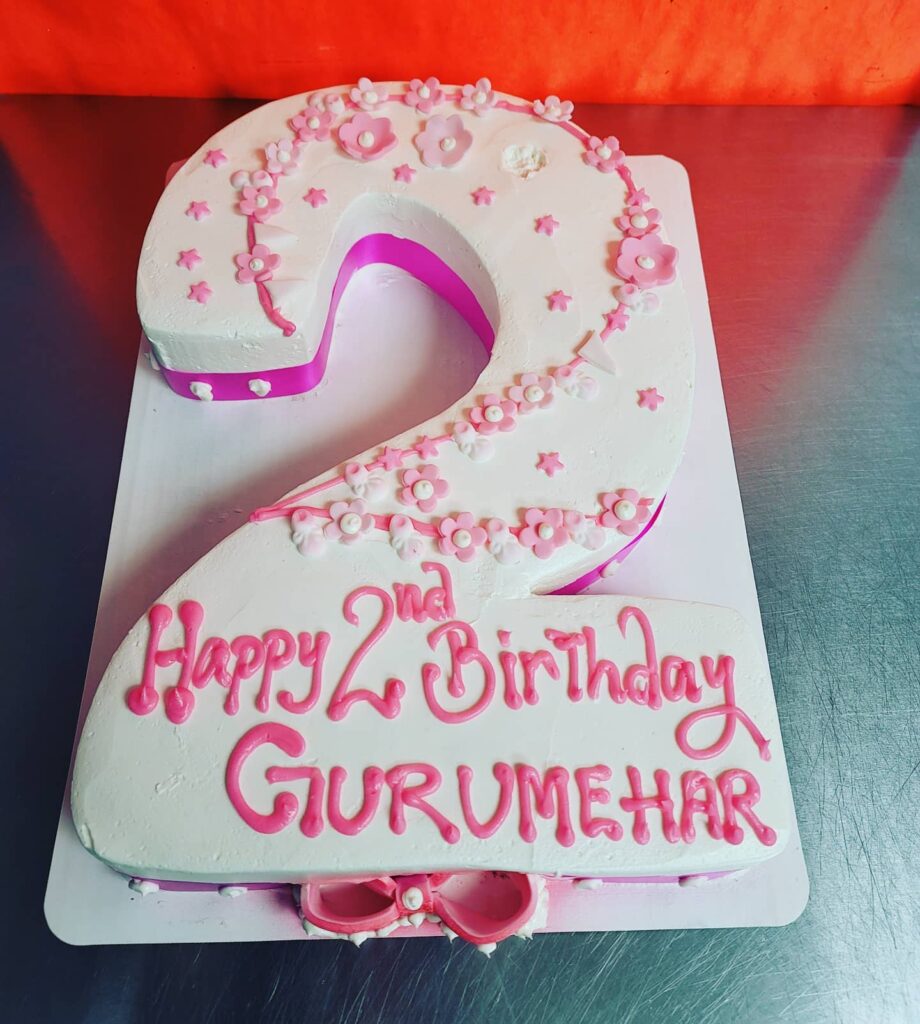Custom 2nd Birthday Cake