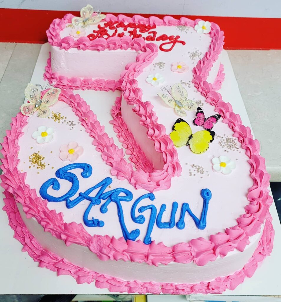 Custom 3rd Birthday Cake